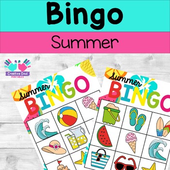 Summer Bingo Cards for Early Elementary | TeachShare