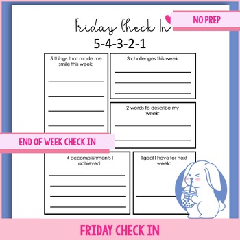Friday Check In | TeachShare