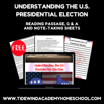 Understanding the U.S. Presidential Election Reading Passage and Q & A ...