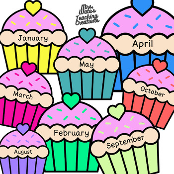 Colorful Printable Birthday Chart Posters - Birthday Bulletin Board ...