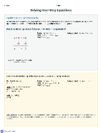 Solving Addition & Subtraction Equations — Math — for 6th Grade ...