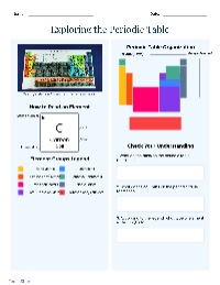 Understanding the Periodic Table — Chemistry | TeachShare