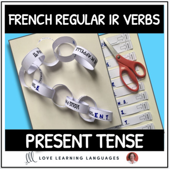 French Regular IR Verbs - Conjugation Activities - Cut and Paste ...