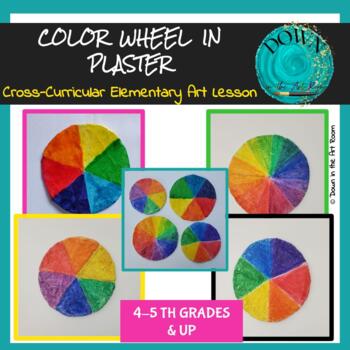 Color Wheel Art Lesson Elementary | Back to School Art Lesson | Plaster ...