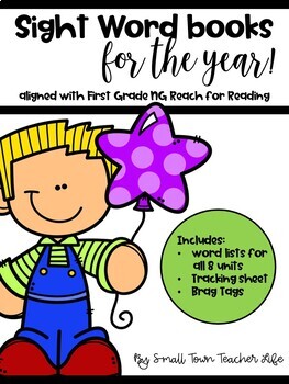 1st Grade Sight Word Books for the YEAR! | TeachShare