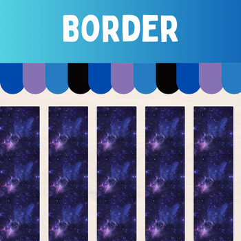 Space Themed Bulletin Board Kit and Door Decor l Space Themed Classroom ...