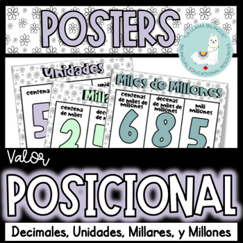 Place Value! Valor Posicional POSTERS!!! | TeachShare