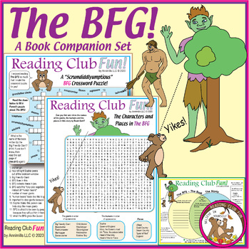 BFG Book and Movie Fun Companion Set – Puzzles and Venn Diagram ...