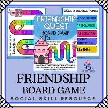 SOCIAL SKILLS & FRIENDSHIP Board Game for Kids | TeachShare