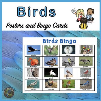 Animal Classification Birds Bingo Poster and More | TeachShare