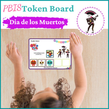 Dia de los Muertos Token Board with Visuals, Rewards for Token Board ...