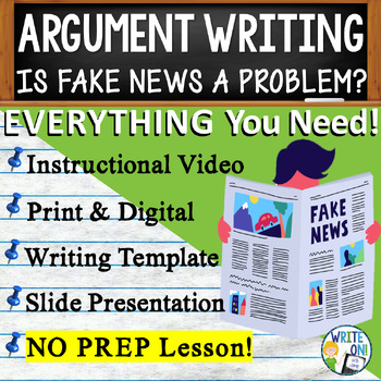 Argumentative Writing Prompt - Rubric, Graphic Organizer, Outline ...