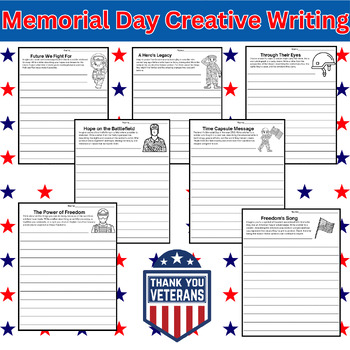 Honor Them with Words: Memorial Day Creative Writing Prompts! | TeachShare