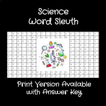 Science Word Sleuth | TeachShare