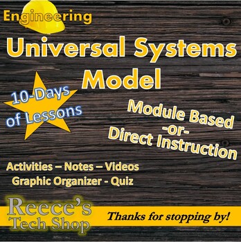 Universal Systems Model (USM) - STEM - Technological Systems | TeachShare