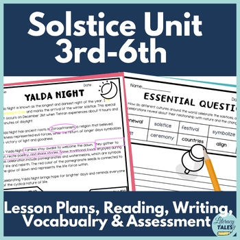 Winter Solstice Traditions Nonfiction Close Reading Comprehension ...
