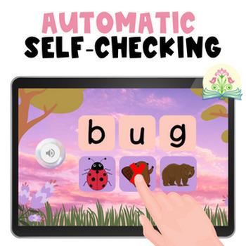 CVC Word Digital Mystery Game: Decoding Animal CVC Words Mystery Party ...