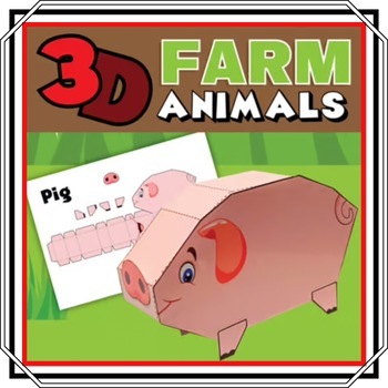3D FARM ANIMALS CRAFTS for Engaging Farmyard Learning | TeachShare
