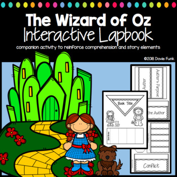 Wizard of Oz Interactive Lapbook Graphic Organizer Book Report | TeachShare
