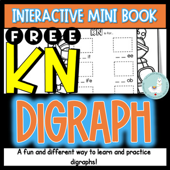 FREEBIE!!!!! KN Digraph Interactive Mini Book!! | TeachShare