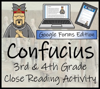 Confucius Close Reading Activity Digital & Print | 3rd Grade & 4th ...