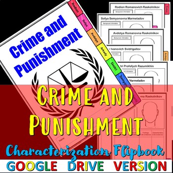 Crime and Punishment Characterization Flip book -Google Drive Version ...
