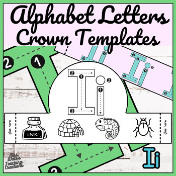 Letters of the Alphabet Ii Crown Craft Activity & Animal Headband ...