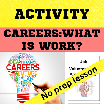 Careers Education, What is Work Activity, Editable Slides,Stations ...