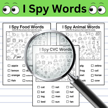 I Spy Words | TeachShare