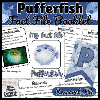 Animal Research Project | Ocean Habitats | Pufferfish Fact File ...