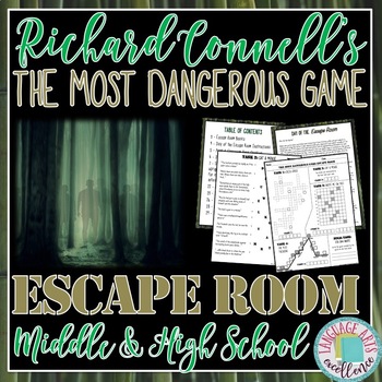 The Most Dangerous Game Escape Room | TeachShare