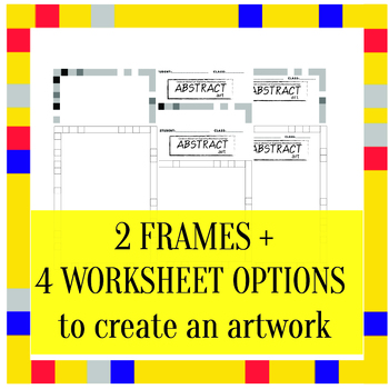 Elementary art lesson, Mondrian Bundle; Color theory activity ...