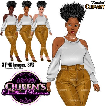 Adult Clipart, African American Woman Clipart, Woman Clipart, Lady ...