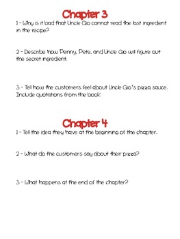Pizza Puzzles #1 Case of the Secret Sauce | TeachShare