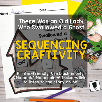 There Was an Old Lady Halloween Sequencing Activity | TeachShare