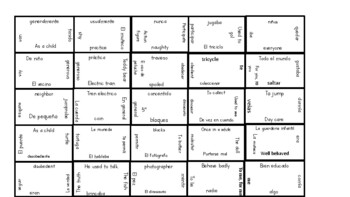 4A REALIDADES 2 VOCAB PUZZLE | TeachShare