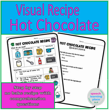 Hot Chocolate Visual Recipe FREEBIE | TeachShare