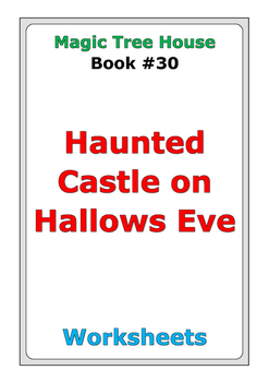 Magic Tree House "Haunted Castle on Hallows Eve" worksheets | TeachShare