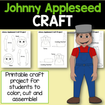 JOHNNY APPLESEED Printable Craft Project | TeachShare