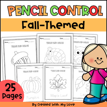 Fall Fine Motor Skills Activities | Preschool Pencil Grip & Control ...
