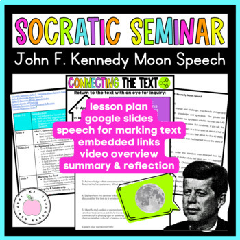 AVID Socratic Seminar Team Building l John F. Kennedy Moon Speech ...