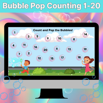 Pop and Learn! Interactive Bubble Counting 1-20 | TeachShare