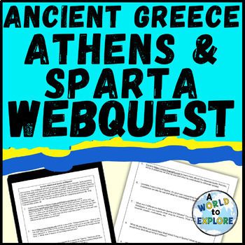 Athens and Sparta - An Ancient Greece Activity WEBQUEST | TeachShare