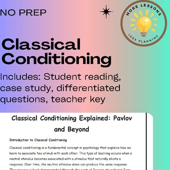 Classical Conditioning Explained Pavlov & More Psychology Reading ...