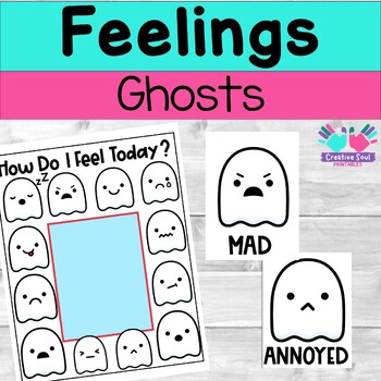Identifying Feelings and Emotions with Ghosts, Calming Corner Helpers ...