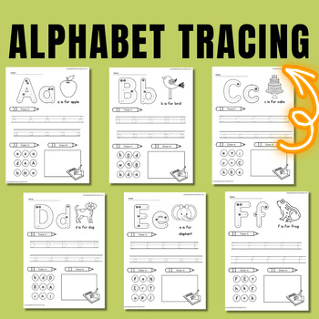 Alphabet Letter Worksheets | Letter Recognition, Sounds & Tracing ...