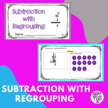 Subtraction with Regrouping - Examples and Review - Adapted | TeachShare