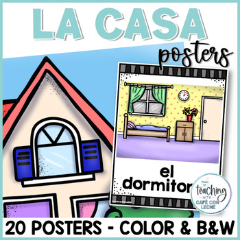 Pósters de la casa / House Posters in Spanish | TeachShare