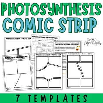 Photosynthesis Process Comic Strip Drawing | TeachShare