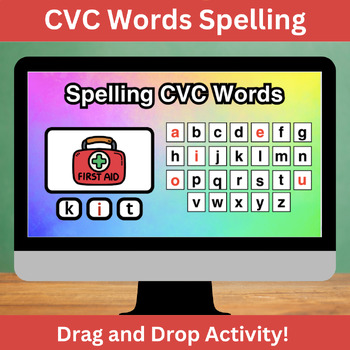 Master CVC Words with Fun Drag and Drop Spelling Activity! | TeachShare
